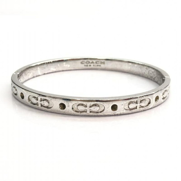 Coach | Jewelry | Coach Silver Bangle | Poshmark